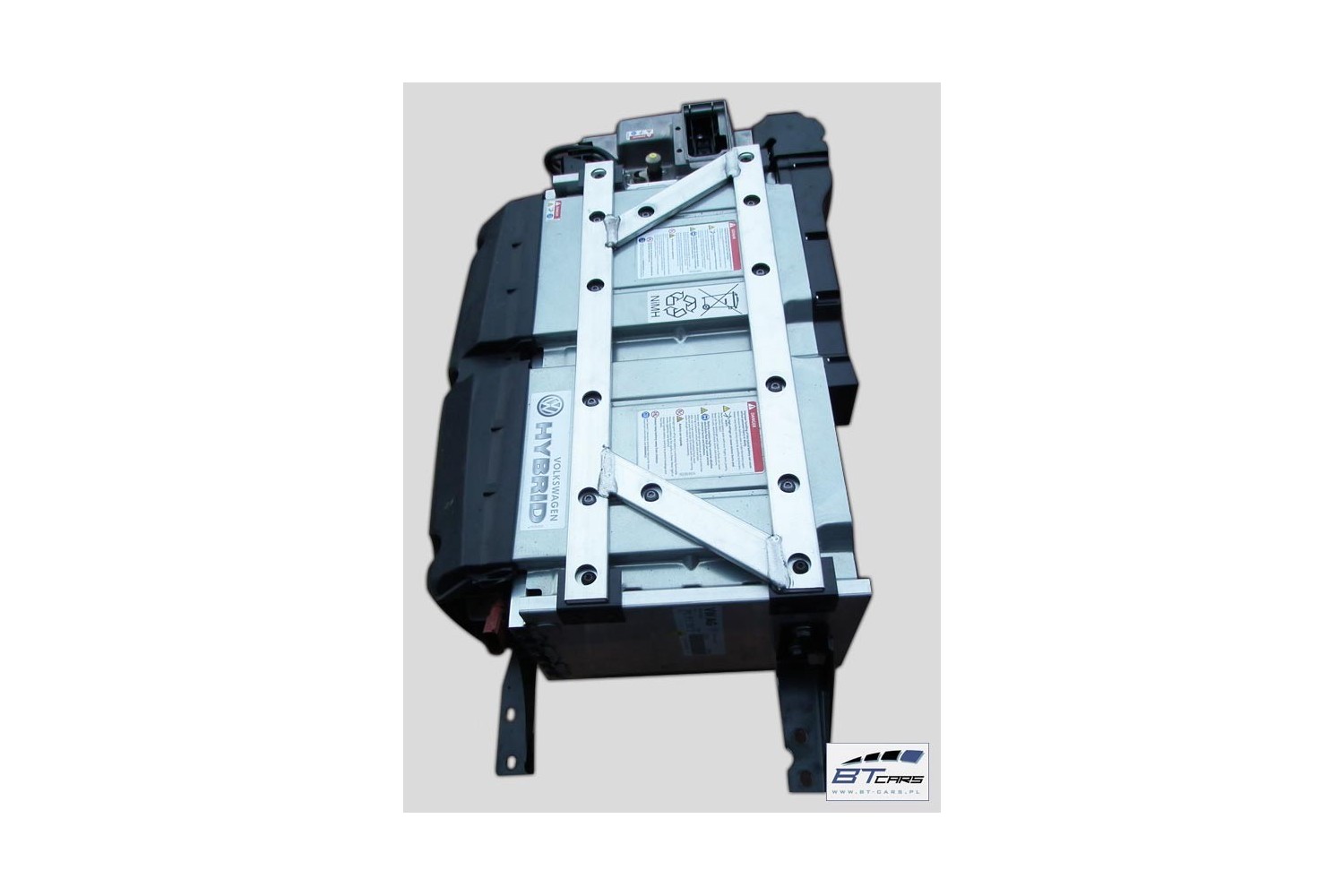 VW TOUAREG AKUMULATOR + SILNIK HYBRYDA bateria silnika z silnikiem ...