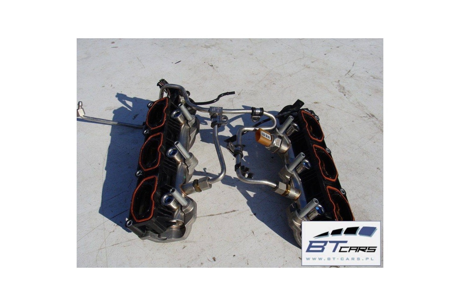 AUDI KOLEKTOR SSACY 06E133340C LISTWA 06E133090F 06E907386D 03C906051C ...