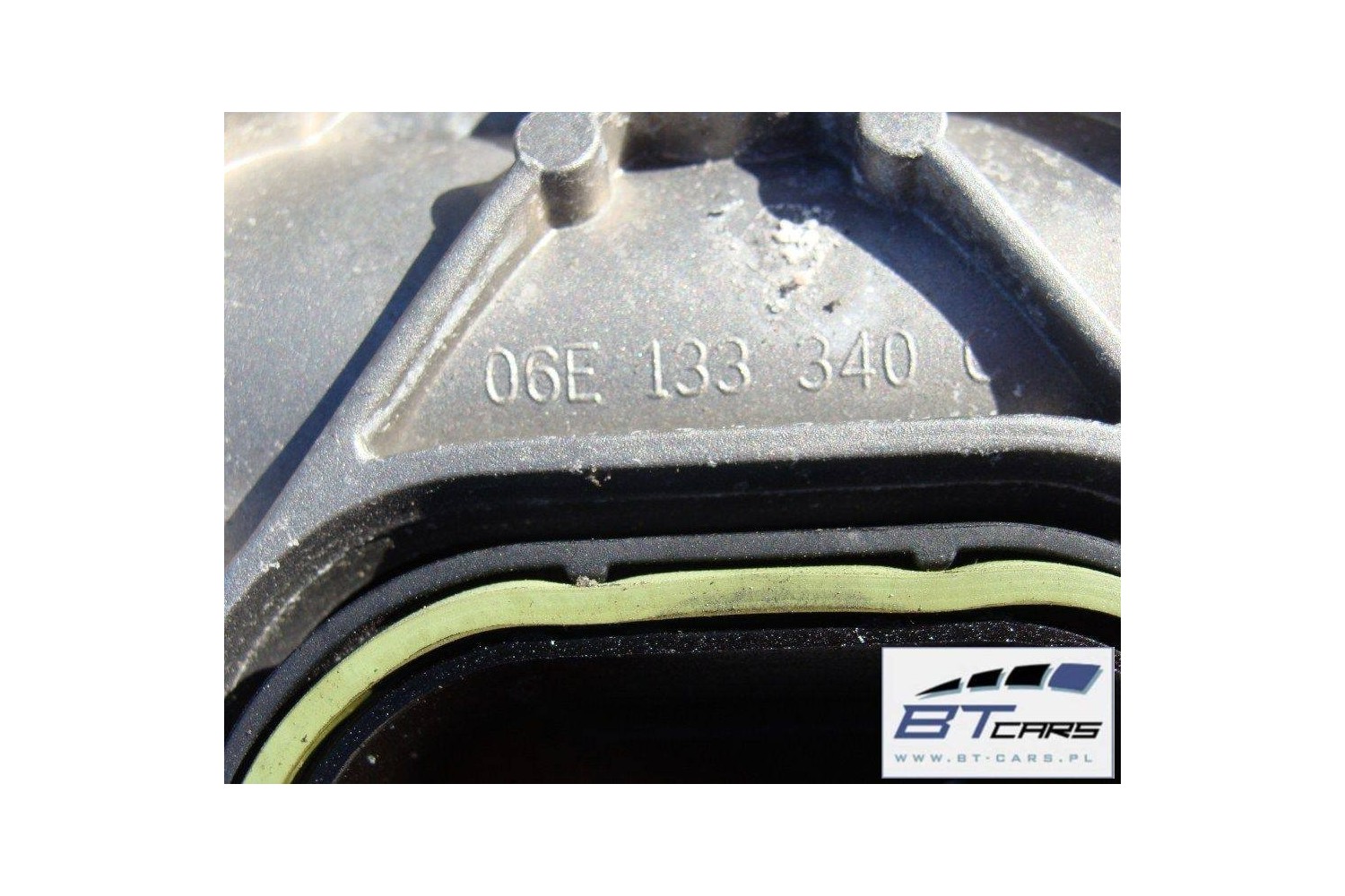 AUDI KOLEKTOR SSACY 06E133340C LISTWA 06E133090F 06E907386D 03C906051C ...