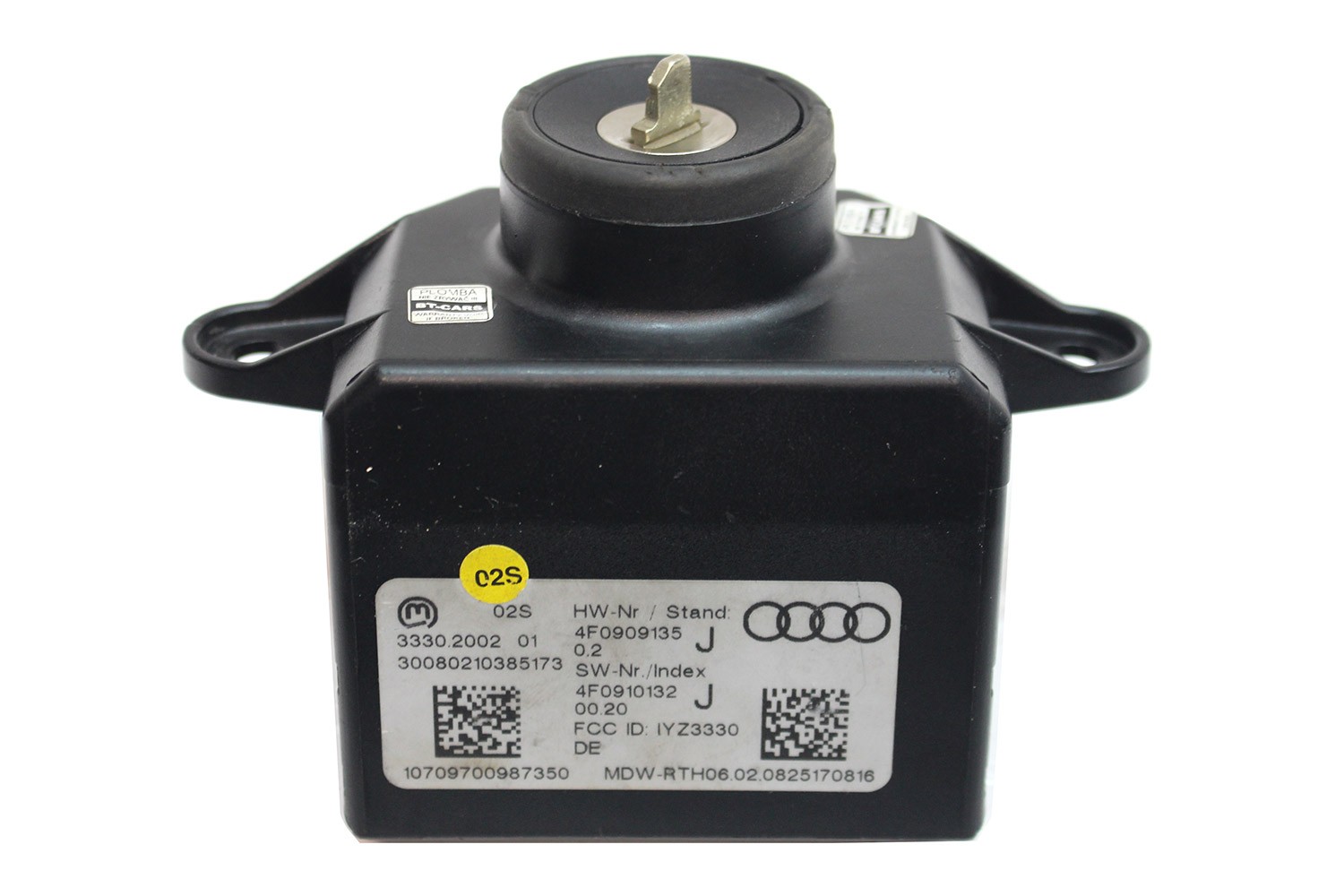 AUDI A6 Q7 FL STACYJKA + KLUCZYK 4F0910132J 4F0909135J 4F0910132L ...