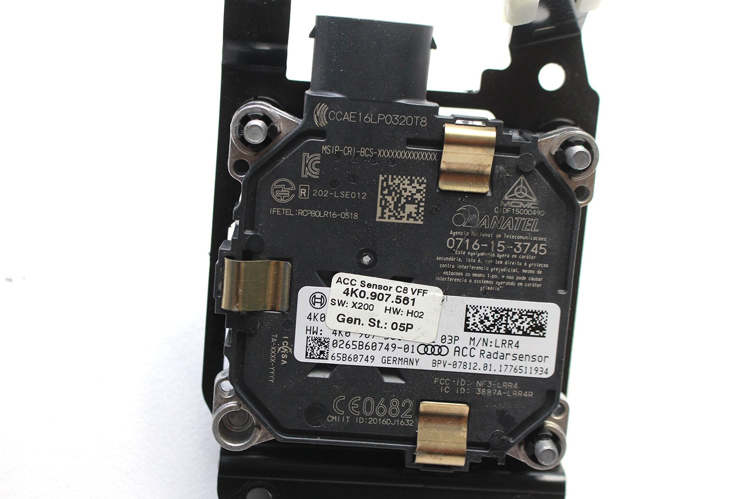 AUDI A6 A7 SENSOR RADAR ACC 4N0907660 4K0907561 4K 4K8 c8 DISTRONIC 4N0 ...