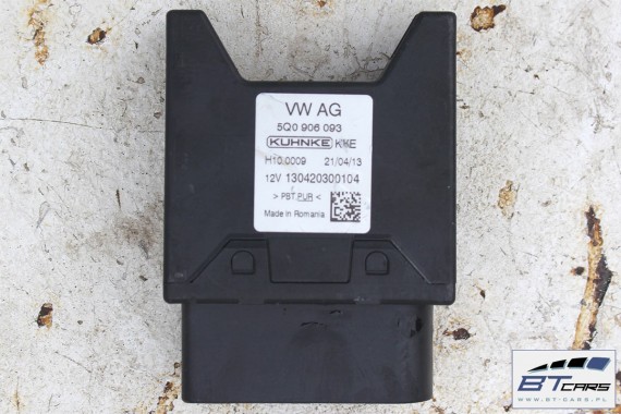 AUDI VW SKODA SEAT MODUŁ STEROWNIK POMPY PALIWA 5Q0906093 5Q0 906 093