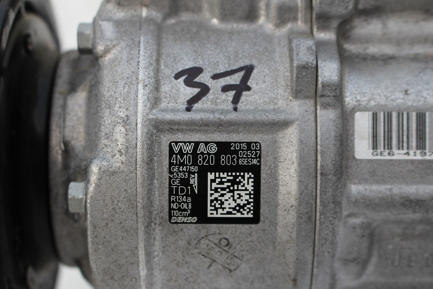 AUDI A4 A5 A6 Q7 POMPA KLIMATYZACJI KLIMY 4M0820803 4M0 820 803 ...