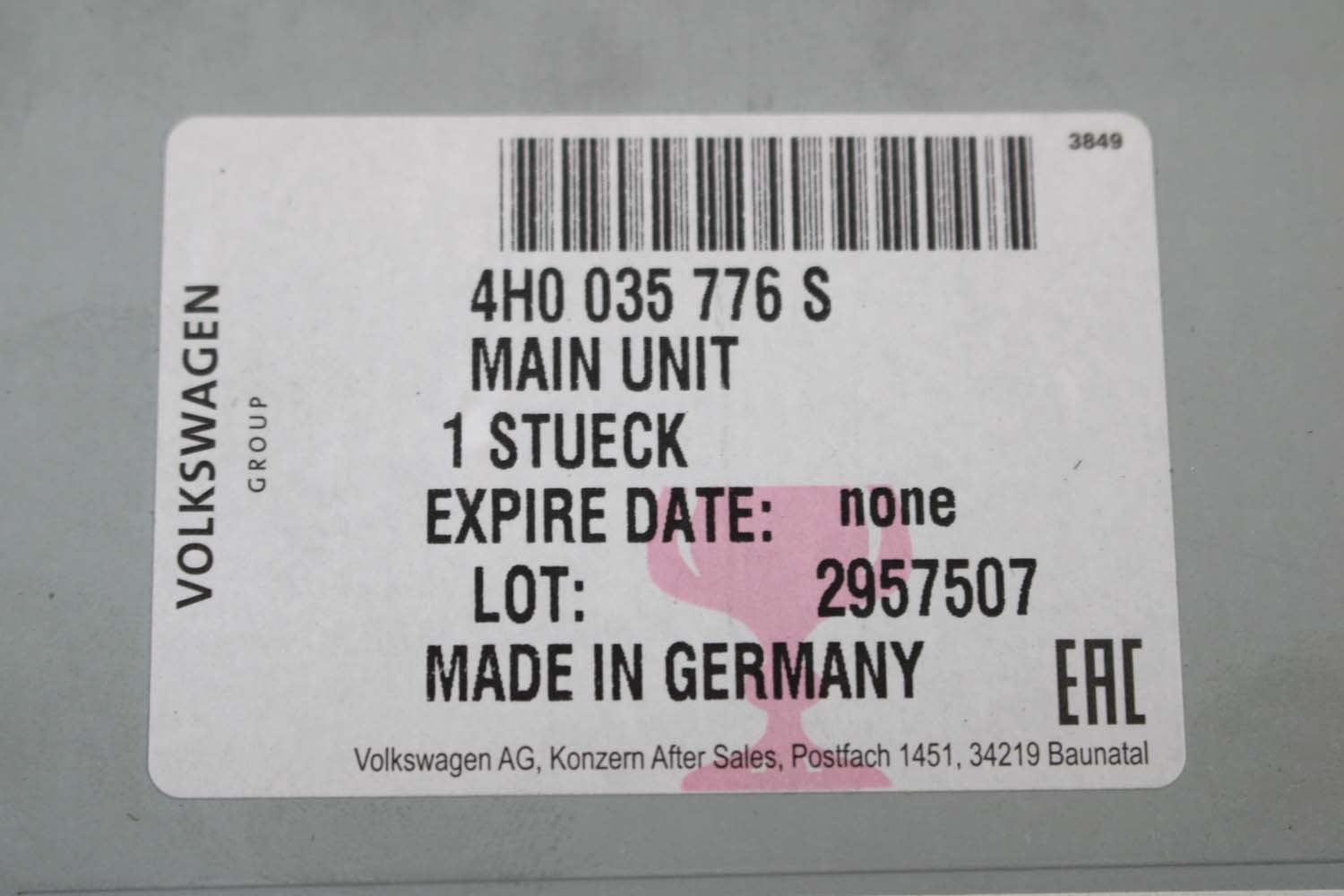 AUDI A8 LIFT CZYTNIK DVD MMI 3G 4H0035776N 4H0035776S 4H0035776N ...