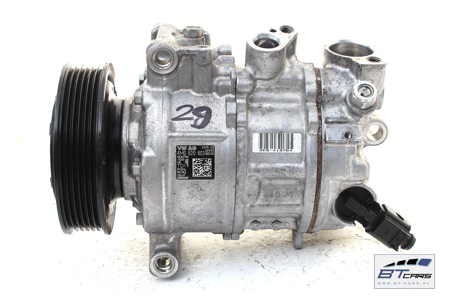 AUDI A4 A5 A6 Q7 POMPA KLIMATYZACJI KLIMY 4M0820803 4M0 820 803 ...